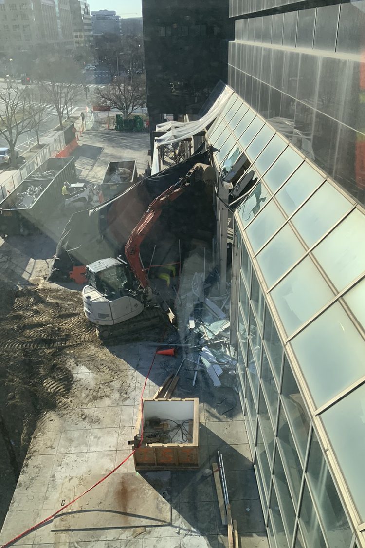 Demolition in DC: Converting a Building for Academic Use